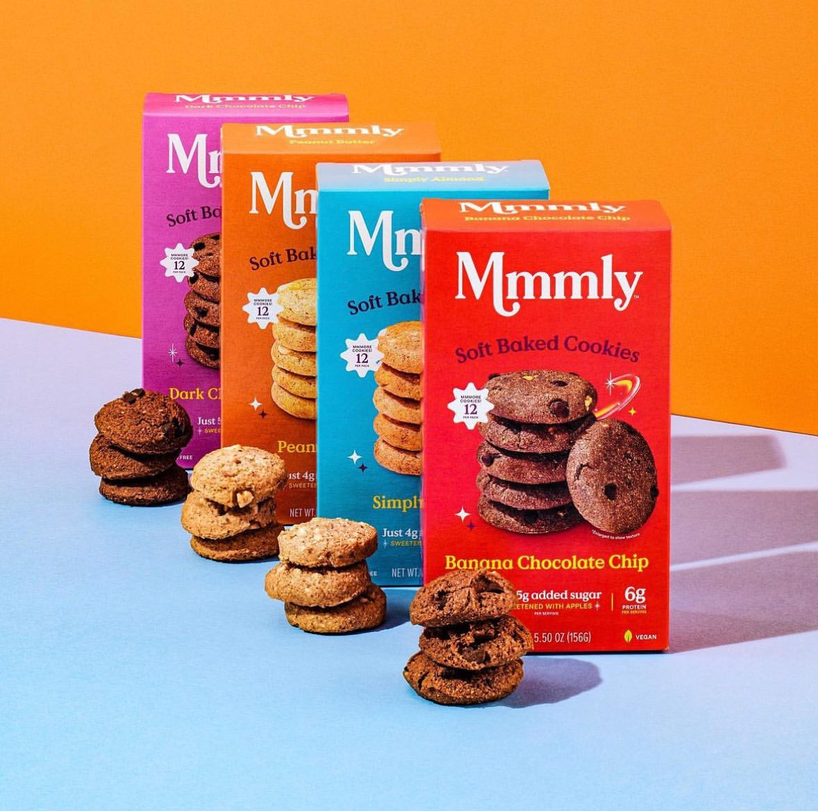 Mmmly Indulgent Classic Cookies - Prebiotics - Low Sugar - Protein