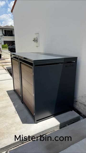 MisterBin - The elegant enclosure for your garbage bin.