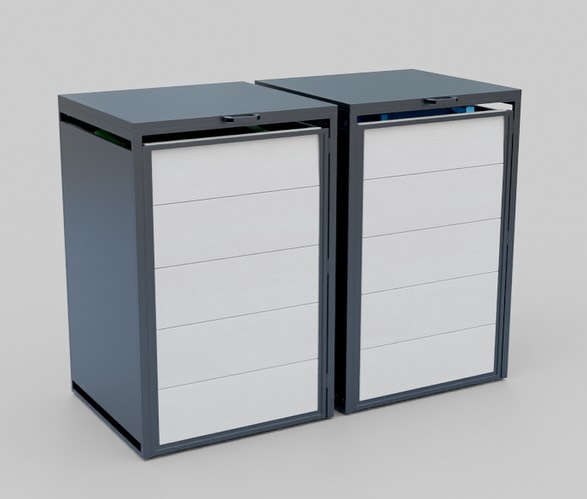 MisterBin - The elegant enclosure for your garbage bin.