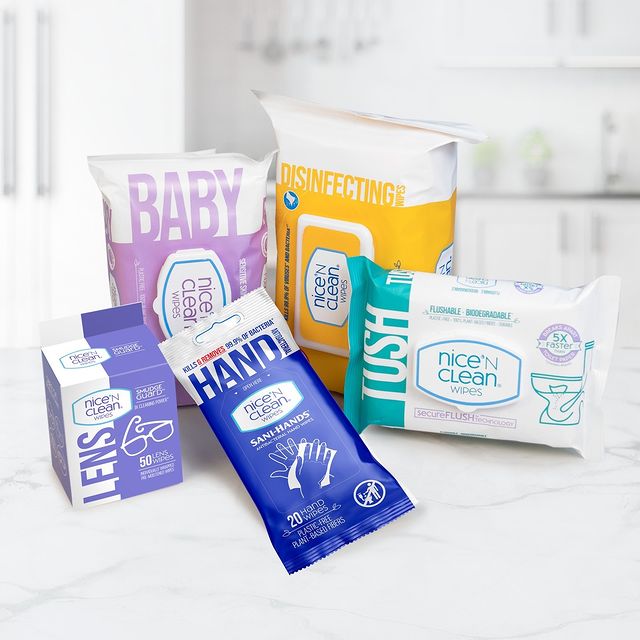 Nice 'N CLEAN Wet Wipes