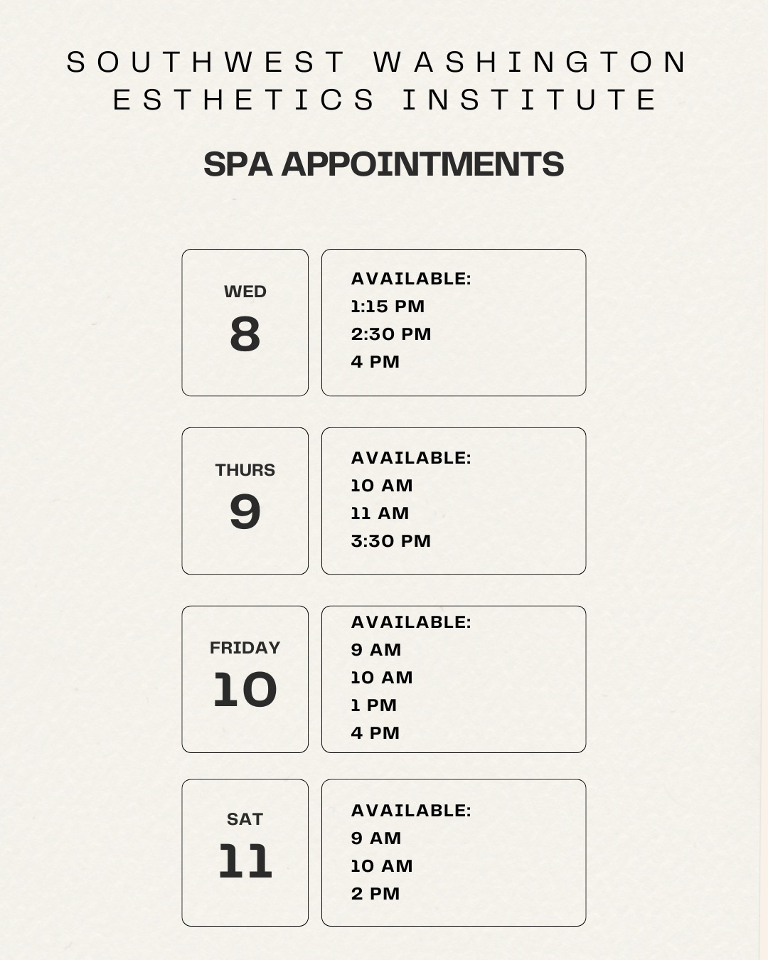 Esthetician school in Washington. Esthetician license. – Southwest ...